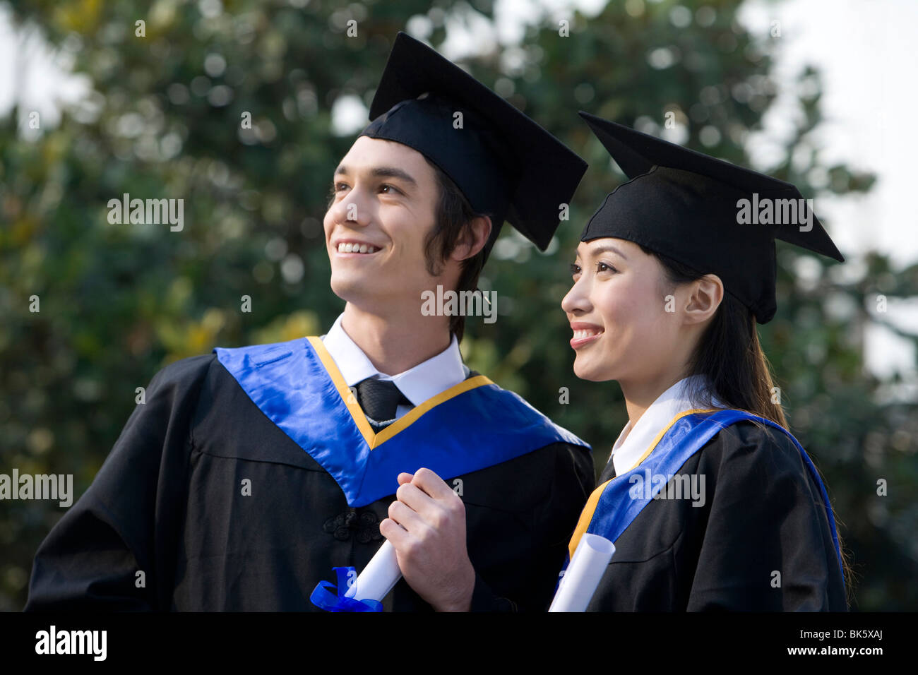 China high school graduation hi-res stock photography and images - Alamy