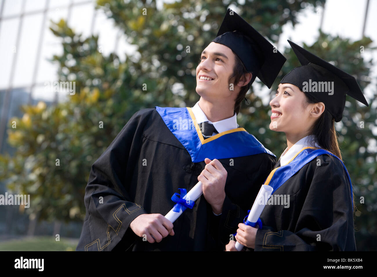 China high school graduation hi-res stock photography and images - Alamy