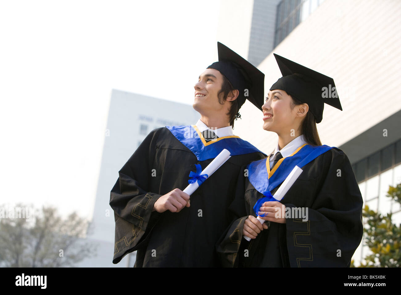 China high school graduation hi-res stock photography and images - Alamy