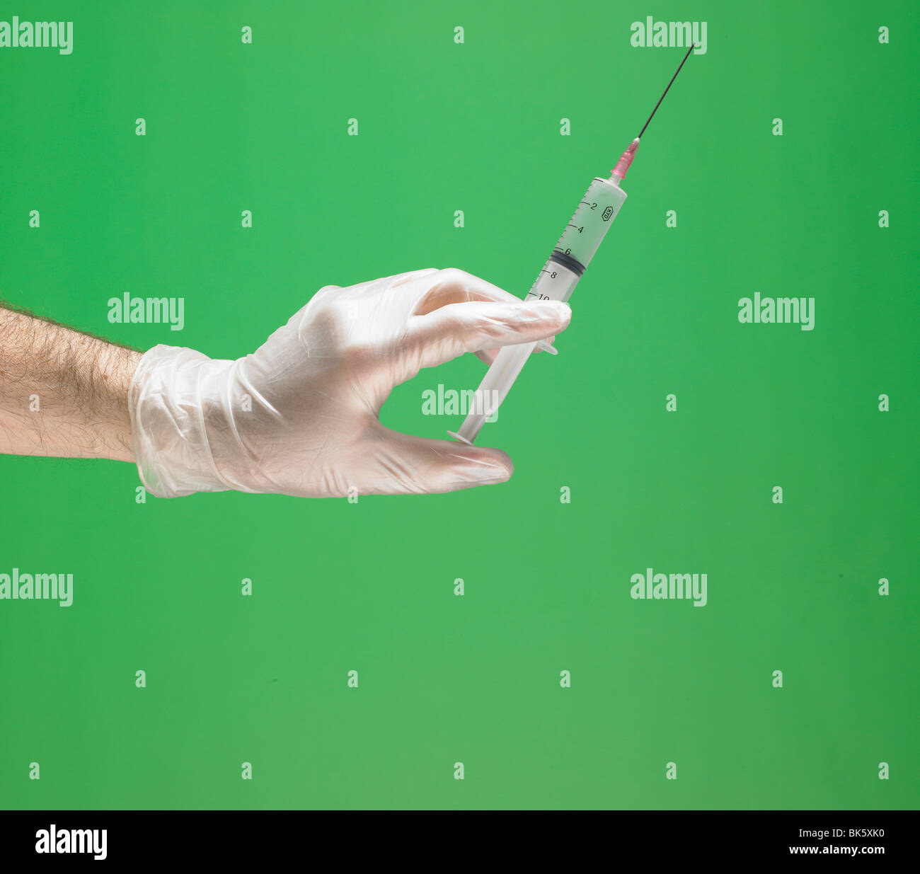 Gloved hand and pointing hi-res stock photography and images - Alamy