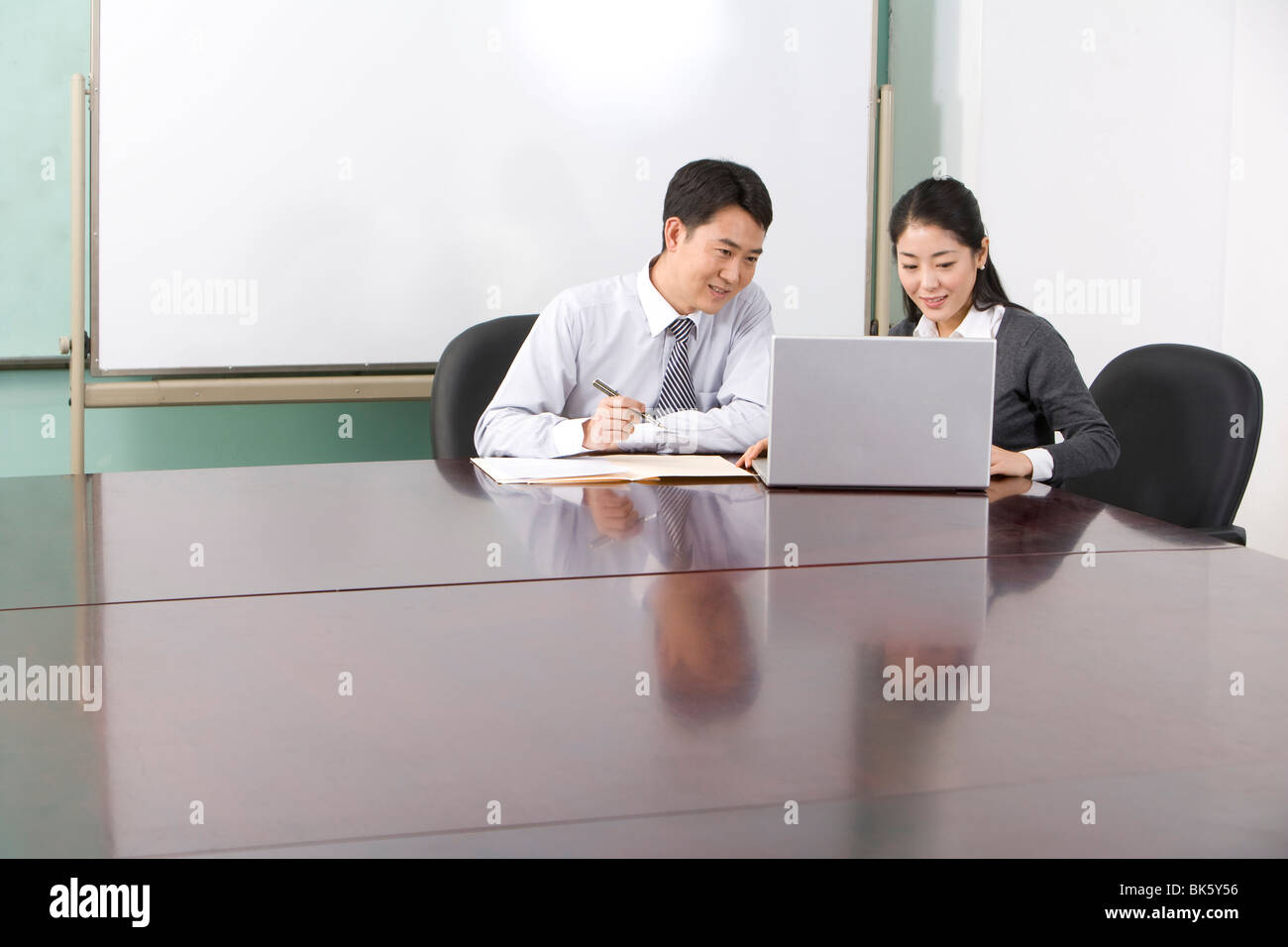 Office workers in the conference room Stock Photo - Alamy