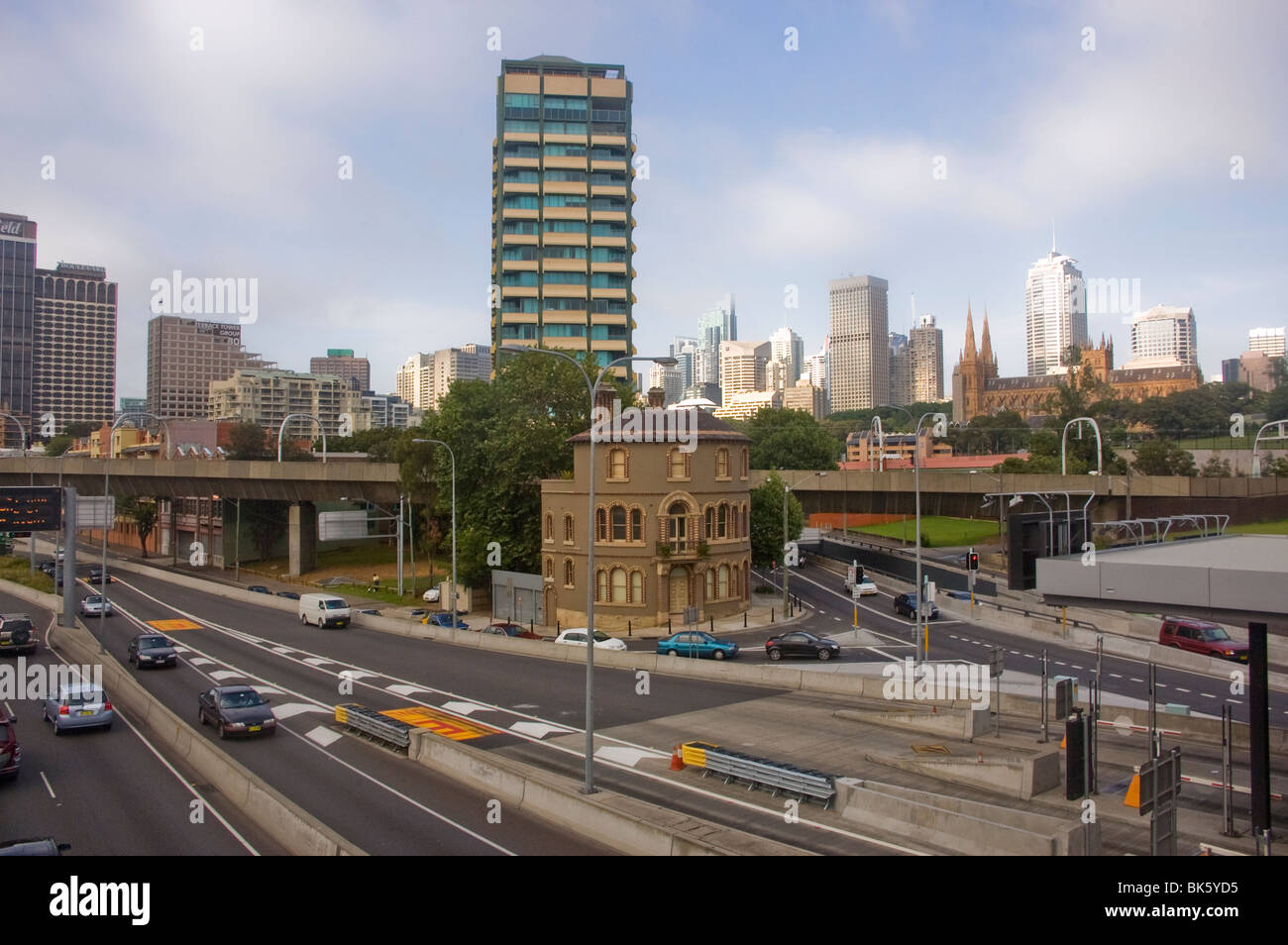 Intersection new old road hi-res stock photography and images - Alamy