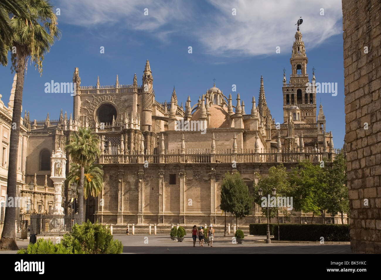 Cathedral, UNESCO World Heritage Site, Seville, Andalucia, Spain ...