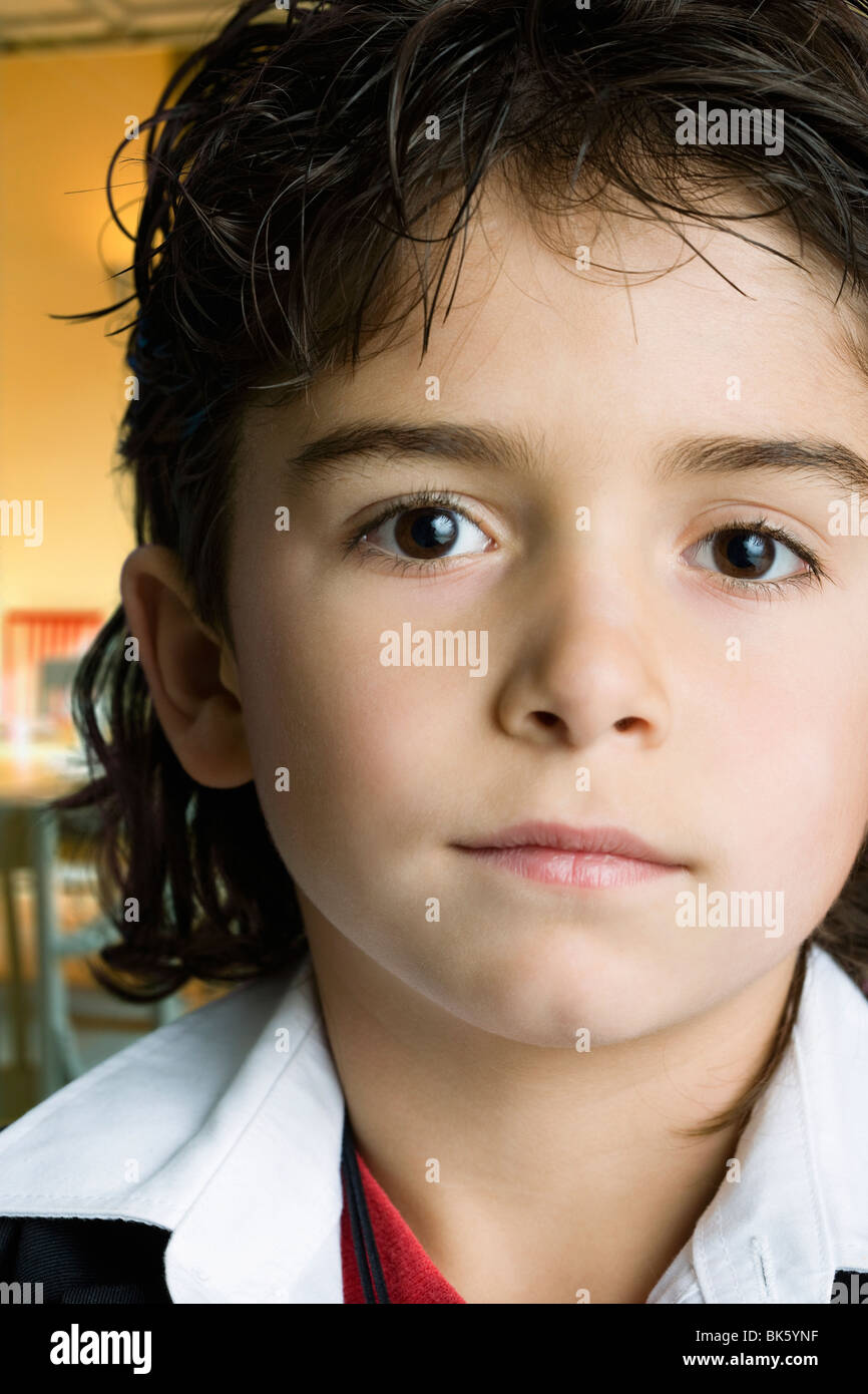 Portrait of a boy Stock Photo - Alamy