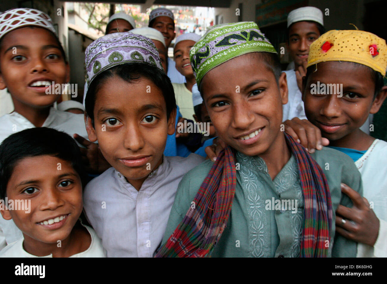 Koranic school students, Dhaka, Bangladesh, Asia Stock Photo - Alamy