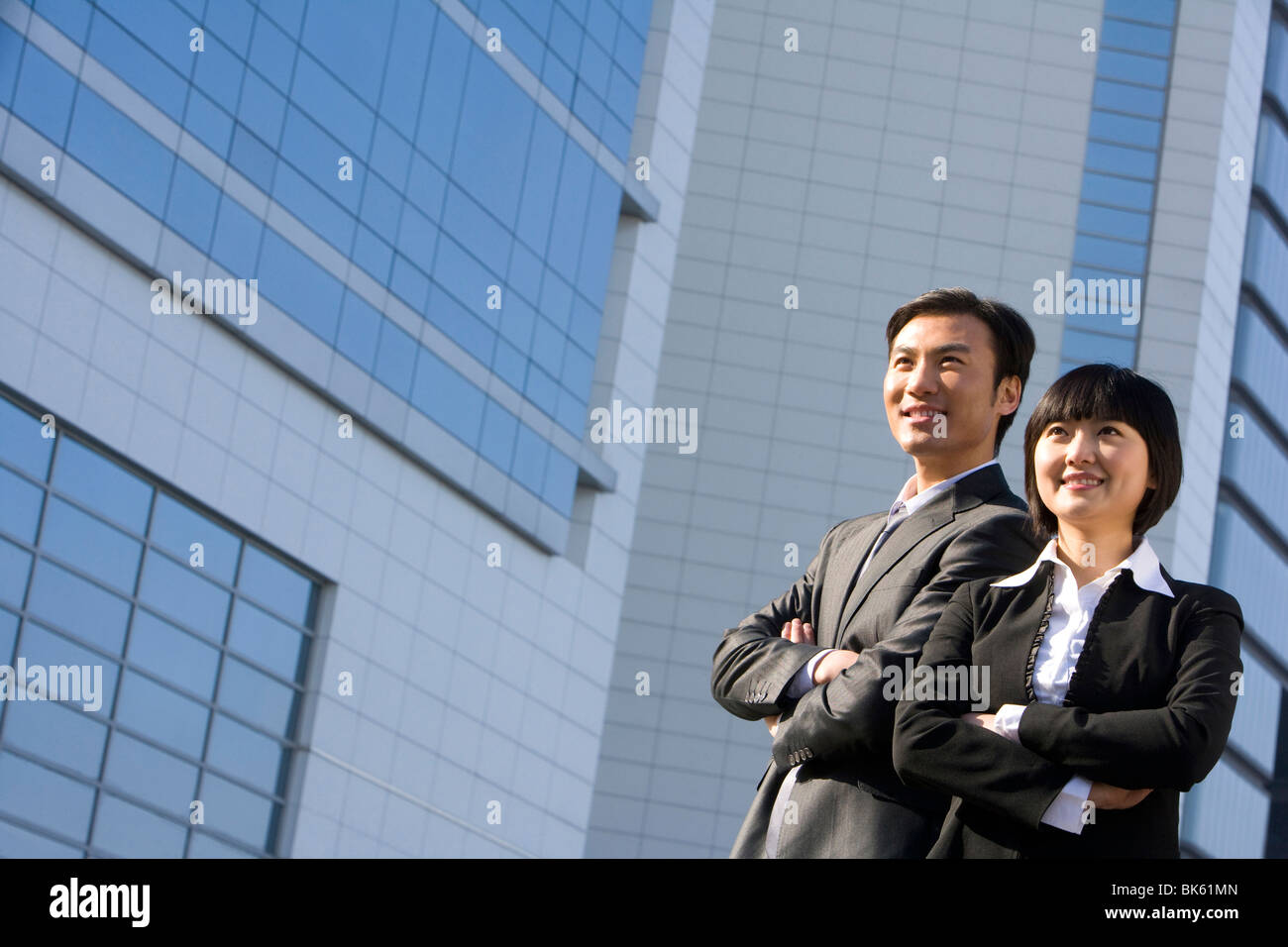 Young tall businessman standing hi-res stock photography and images - Alamy