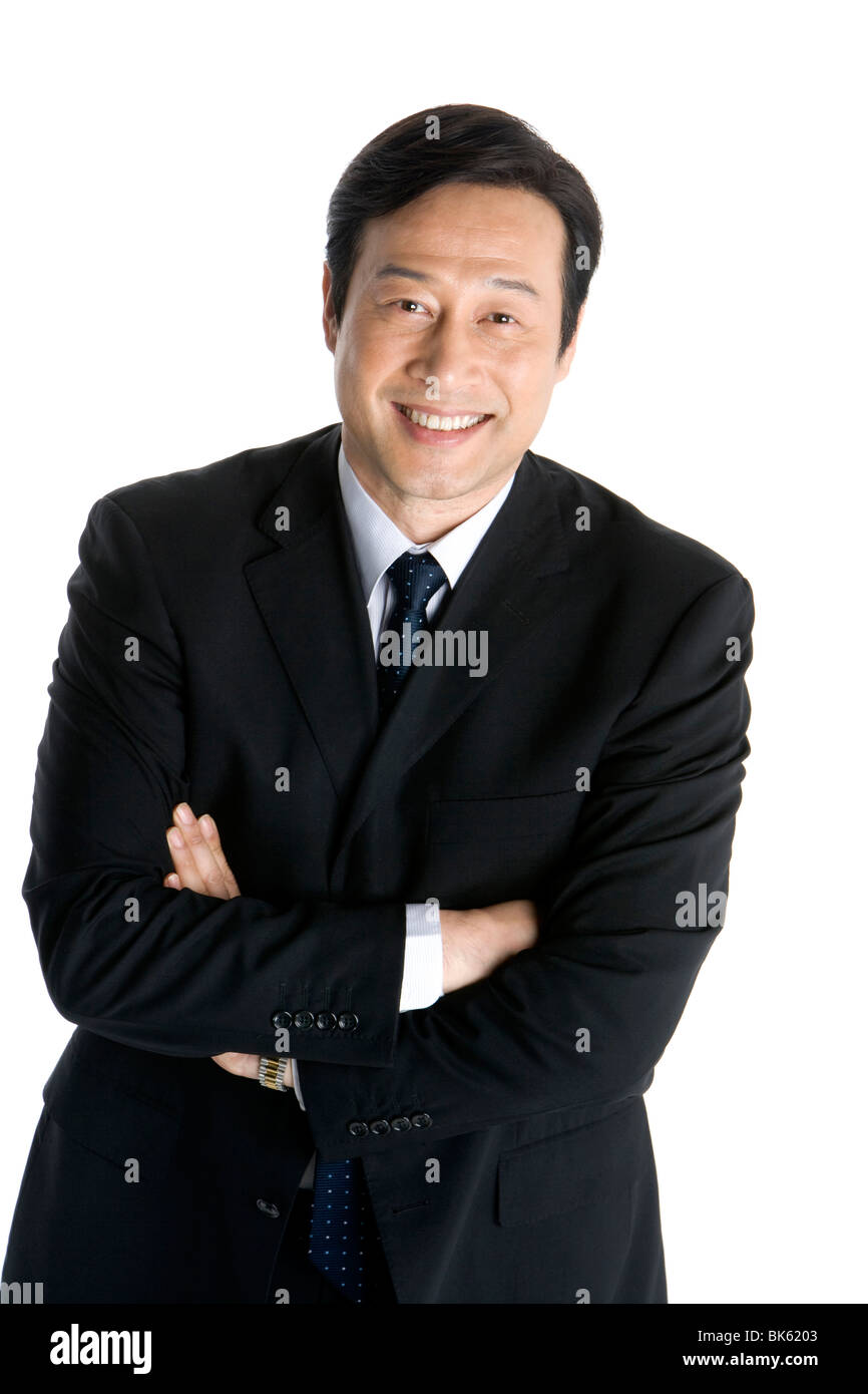 Portrait of Businessman Stock Photo - Alamy
