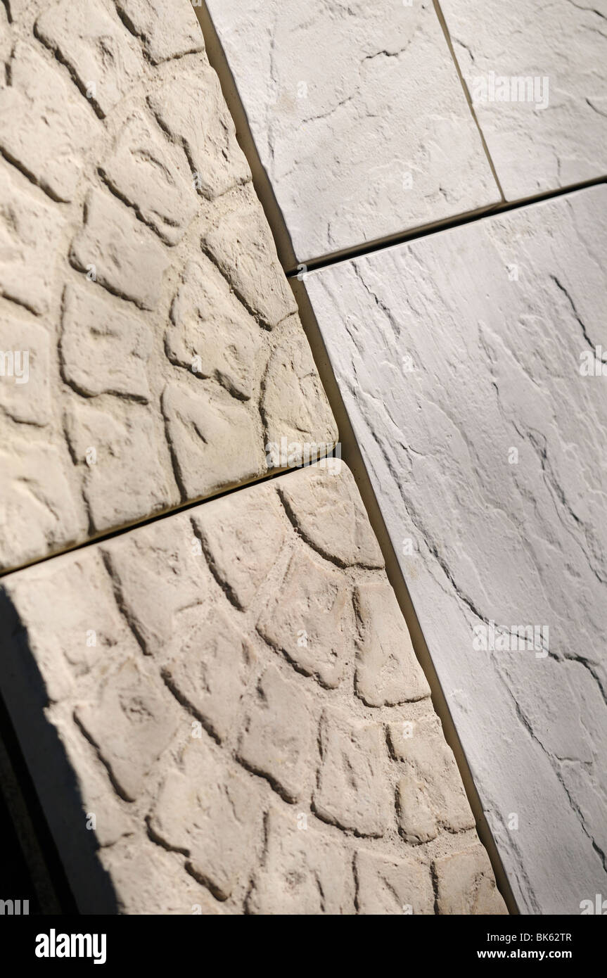 Stock photo of hand made paving slabs Stock Photo - Alamy