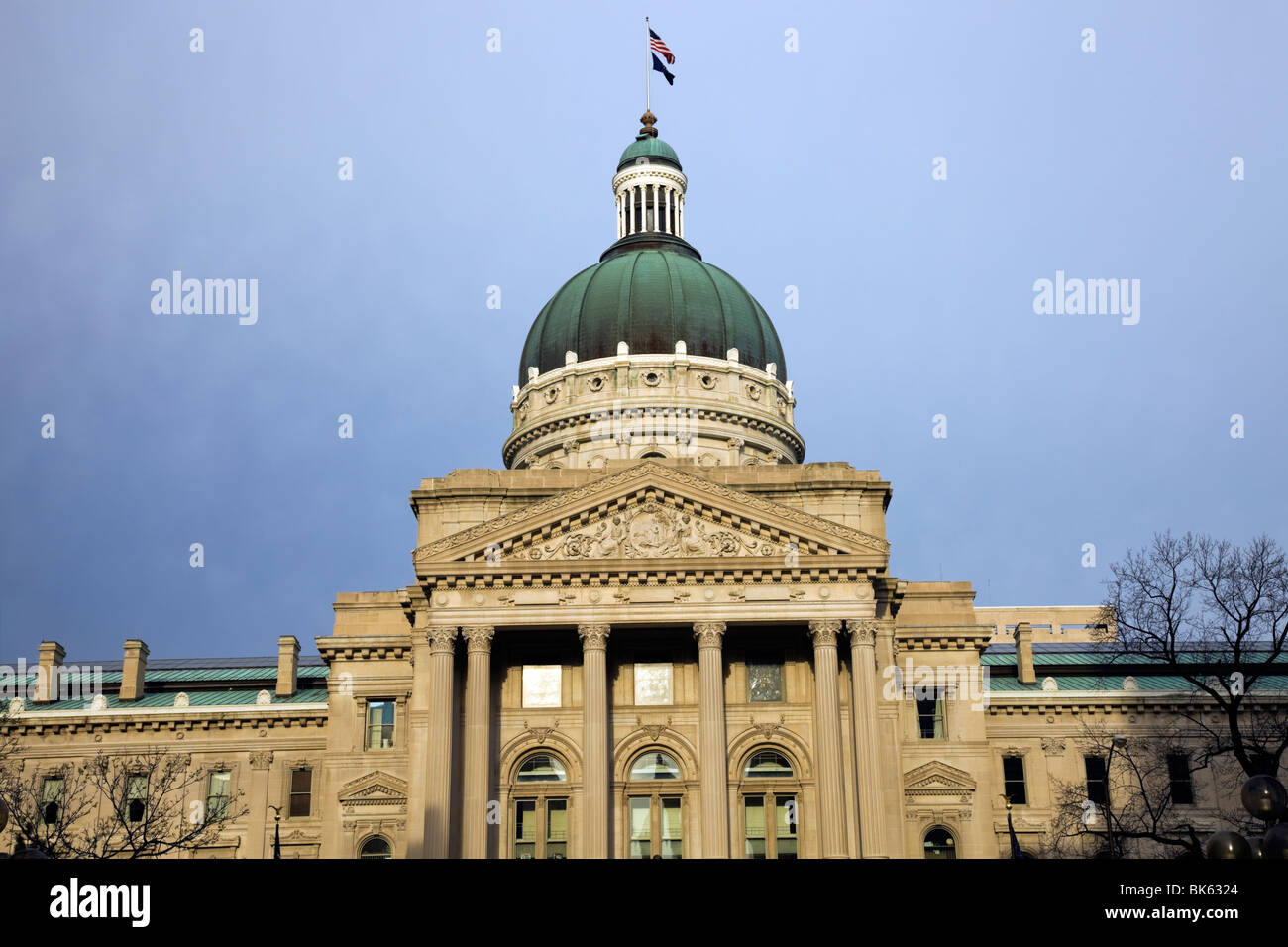State Capitol of Indiana in Indianapolis Stock Photo - Alamy