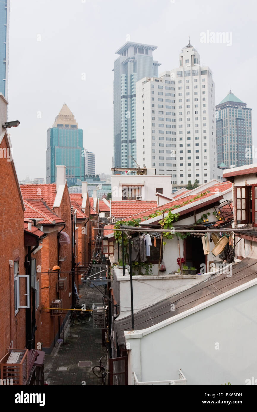 Homes in Central Shanghai in China Stock Photo - Alamy