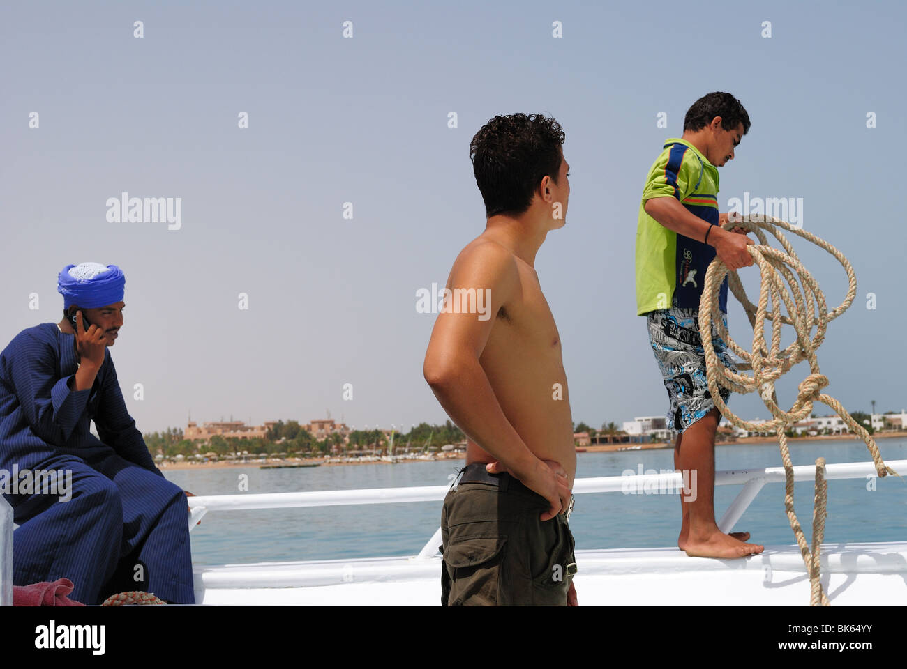 Portrait egyptian arab men hurghada hi-res stock photography and images ...