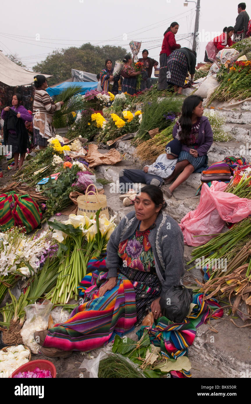 Market, Chichicastenango, Guatemala, Central America Stock Photo - Alamy