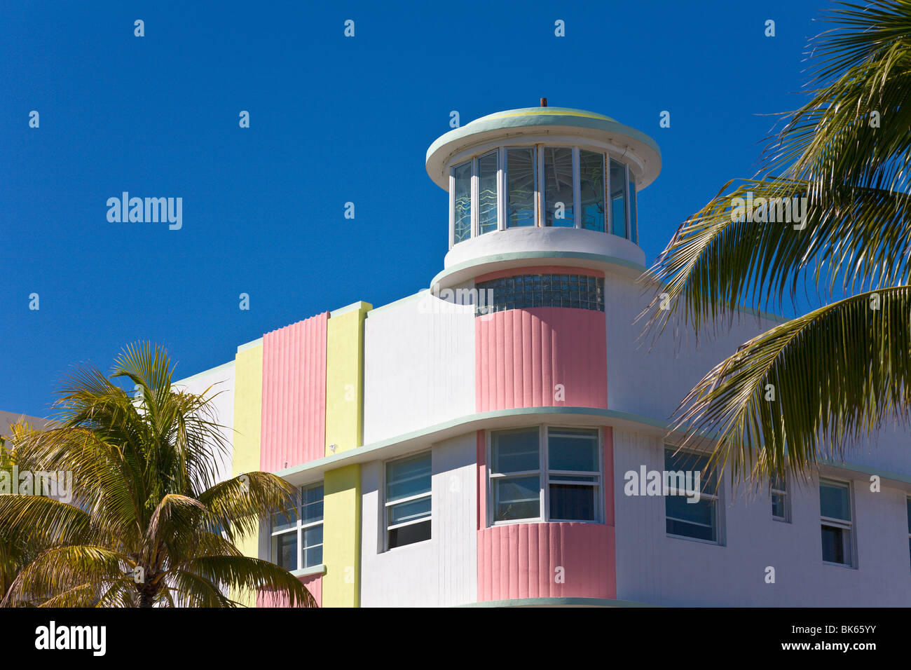 "Art Deco" Hotel, "South Beach" Miami, Florida, USA Stock Photo - Alamy