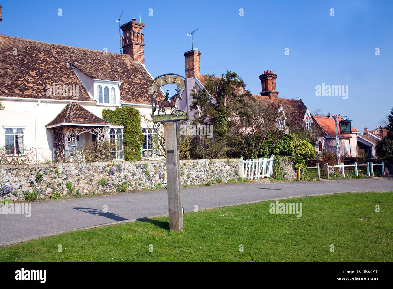 English Village Of Easton Stock Photos & English Village Of Easton ...