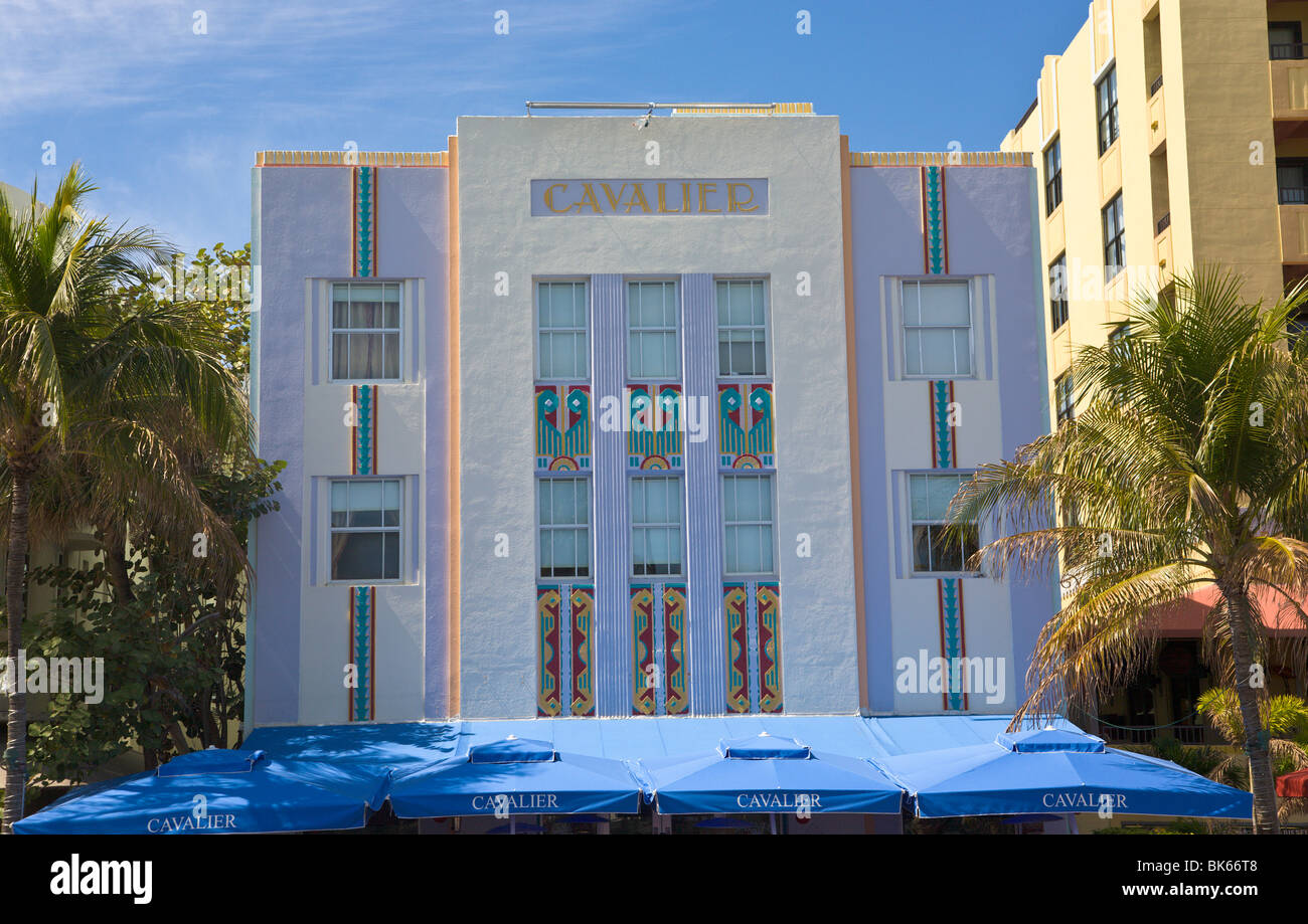 "Art Deco" Hotel, "South Beach" Miami, Florida, USA Stock Photo - Alamy