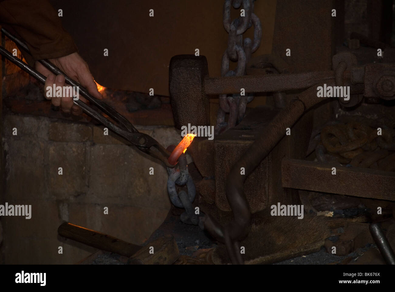 Chain Making High Resolution Stock Photography and Images - Alamy