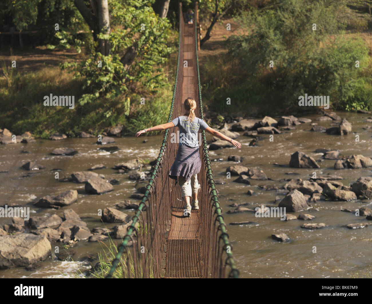 Mara river bridge hi-res stock photography and images - Alamy