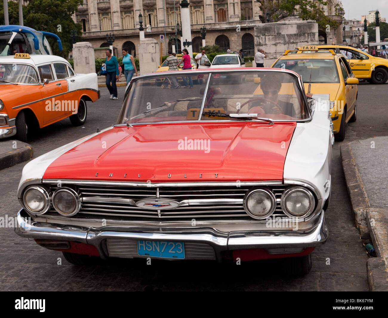 1950s american convertible car hi-res stock photography and images - Alamy