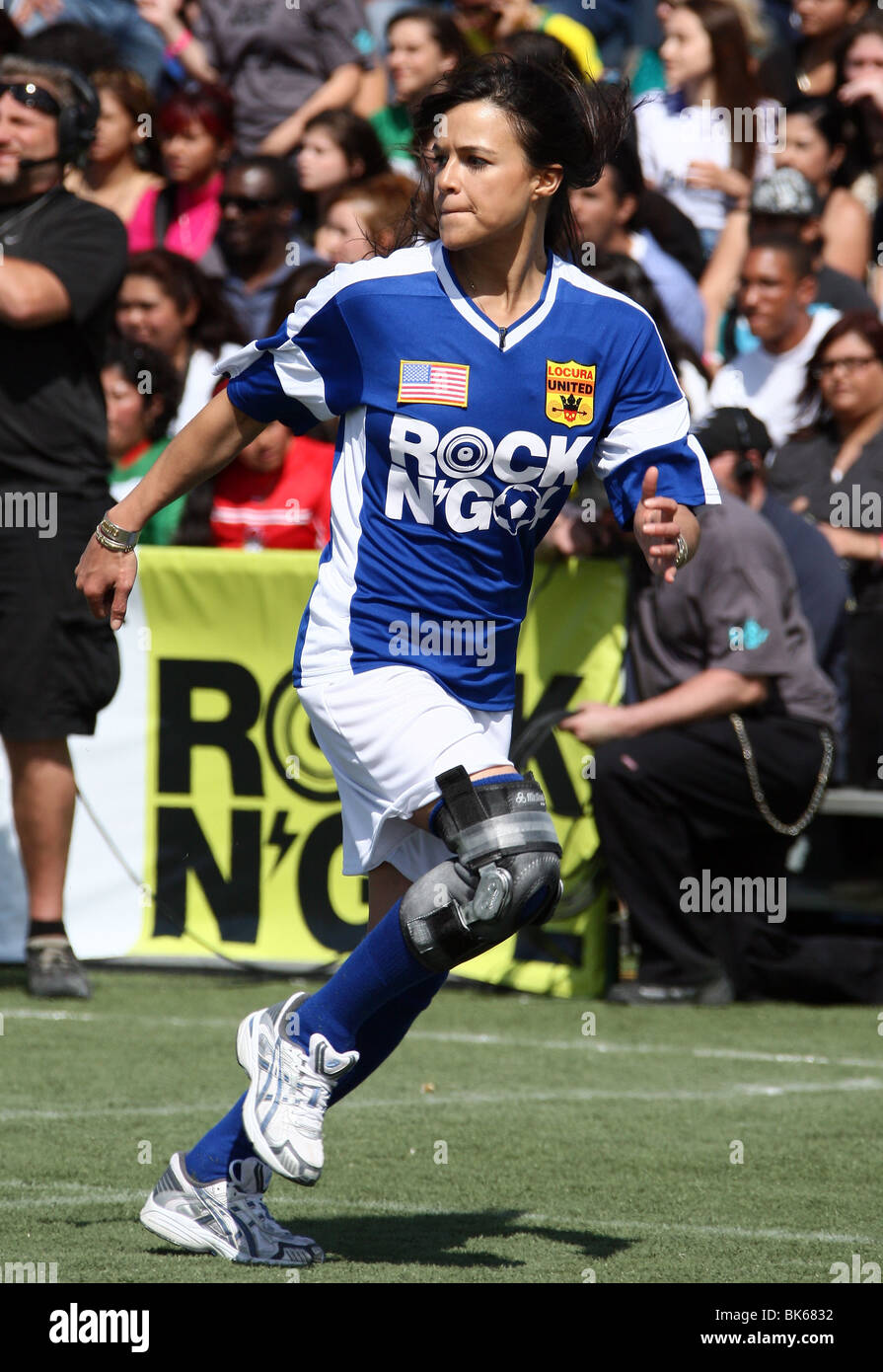 MICHELLE RODRIGUEZ ROCK N GOL MTV TR3S KICKS OFF THE WORLD CUP TV ...