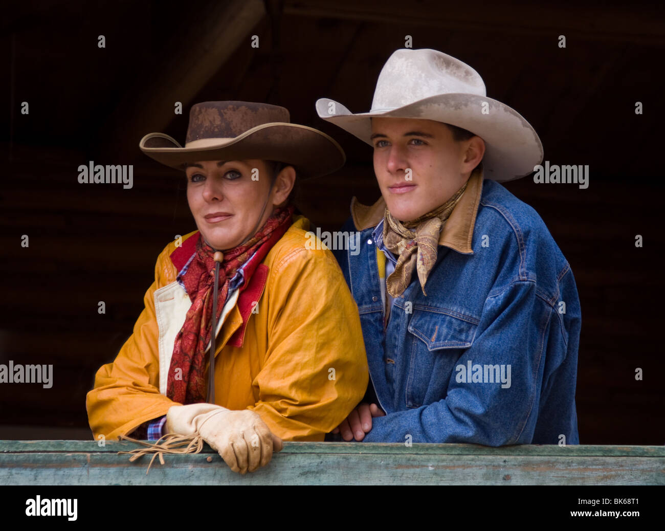 Portrait of cowboys hi-res stock photography and images - Alamy