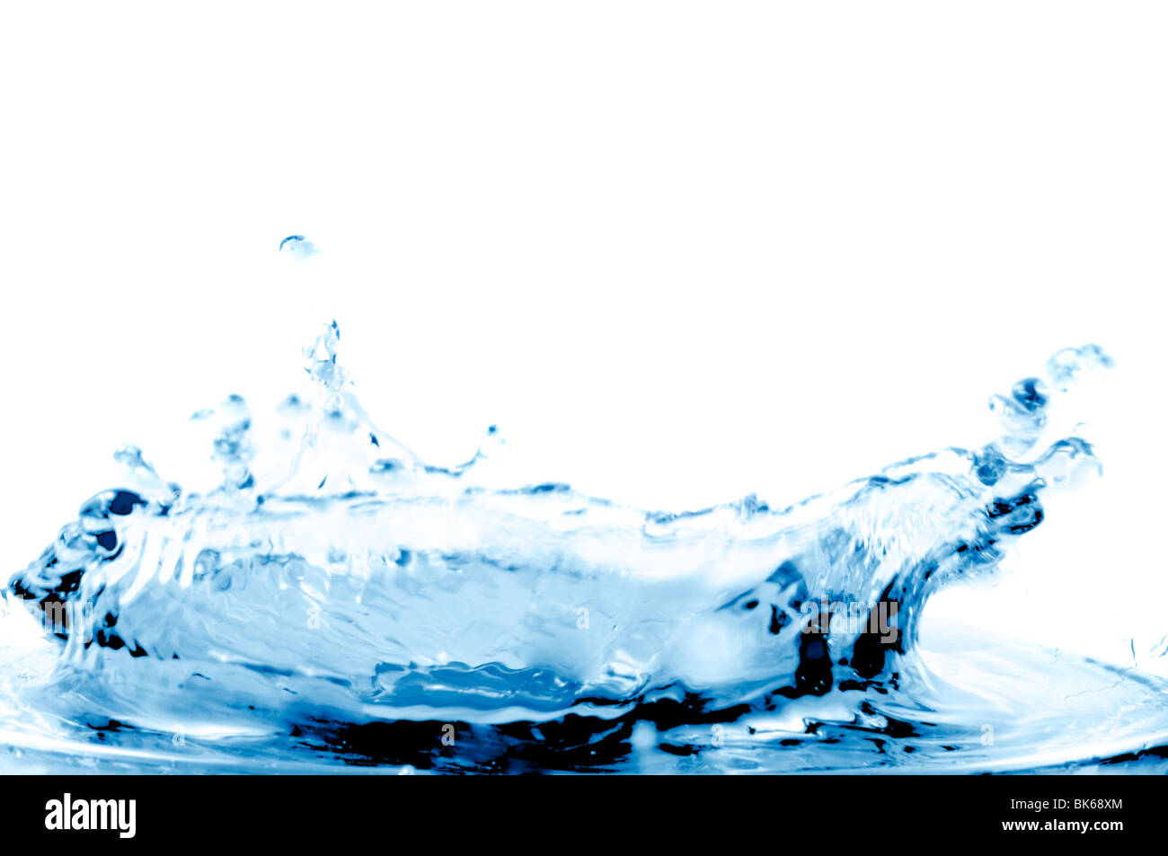 The abstract water splash background Stock Photo - Alamy