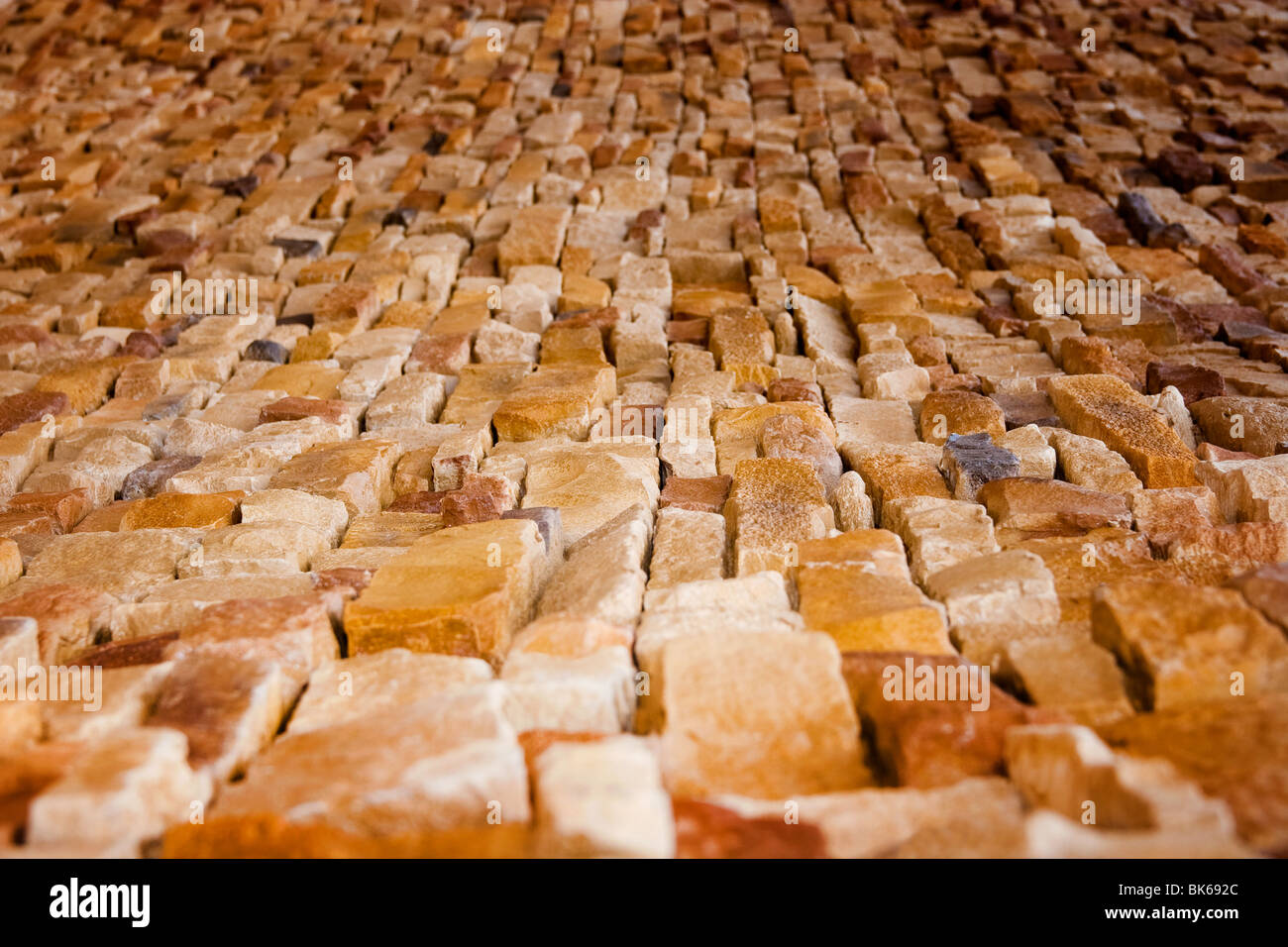 Old handcraft wall background, great for wallpapers, architecture or ...