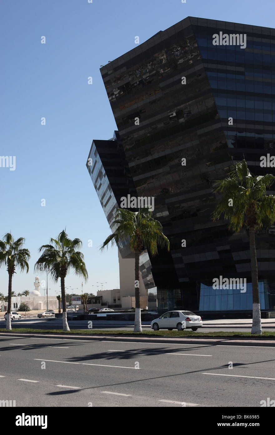 Al-Hitmi office building in Doha,Qatar Stock Photo - Alamy