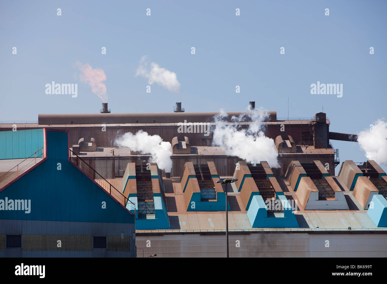 The Bluescope steel works at Port Kembla, Wollongong, Australia Stock ...