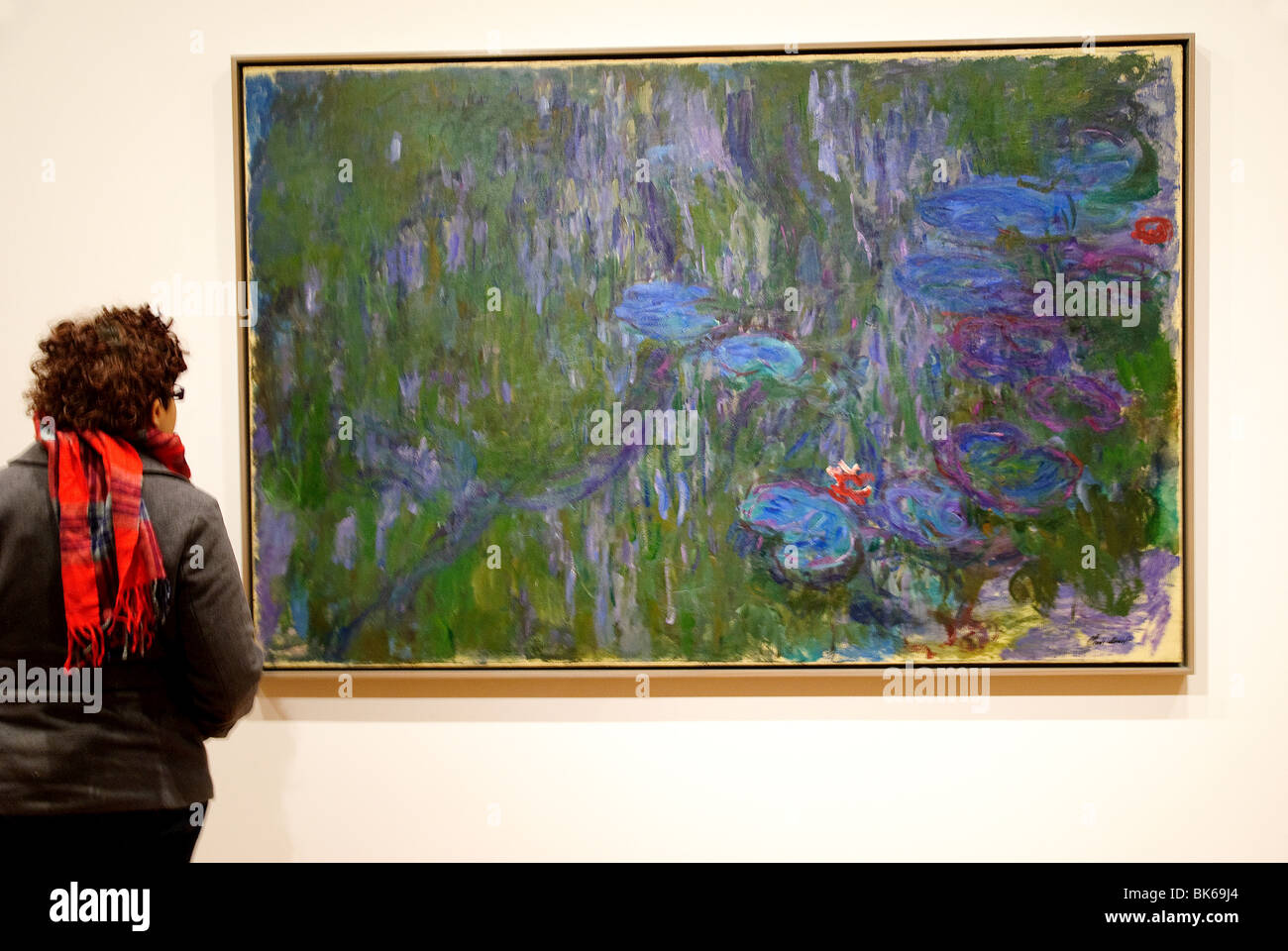 Reflections of Weeping Willows, 1914-26, by Claude Monet, MOMA, Museum ...