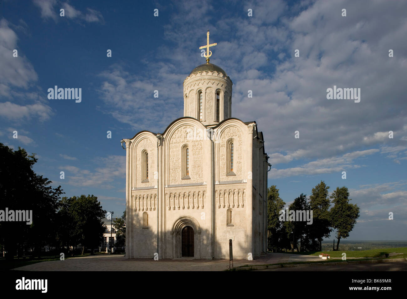 Russia,Golden Ring ,Vladimir,Cathedral of St Demetrius,1194-97 Stock ...