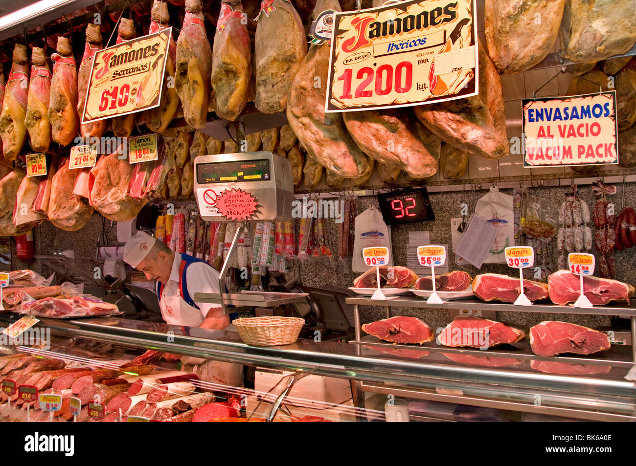 Museo del Jamon Madrid Spanish Spain Jamon Iberico Bar Restaurant ...