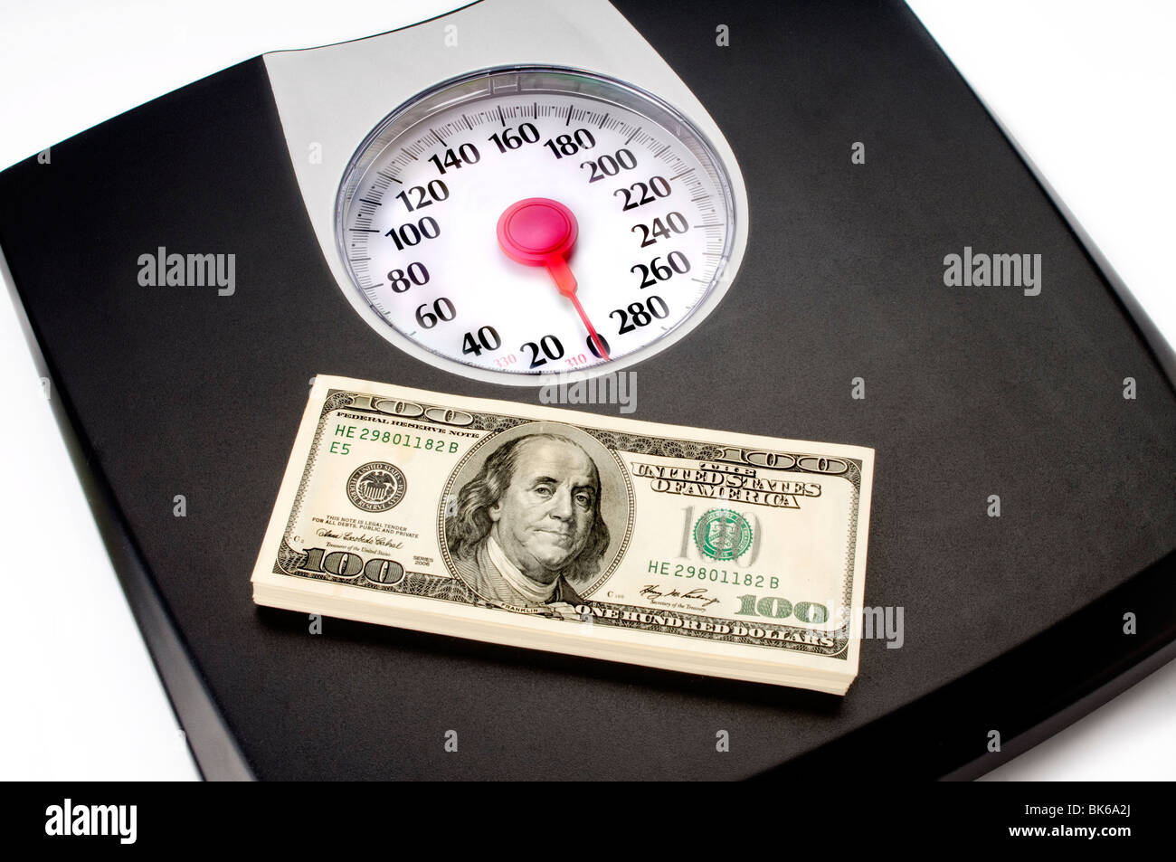 weight scale on white Stock Photo - Alamy