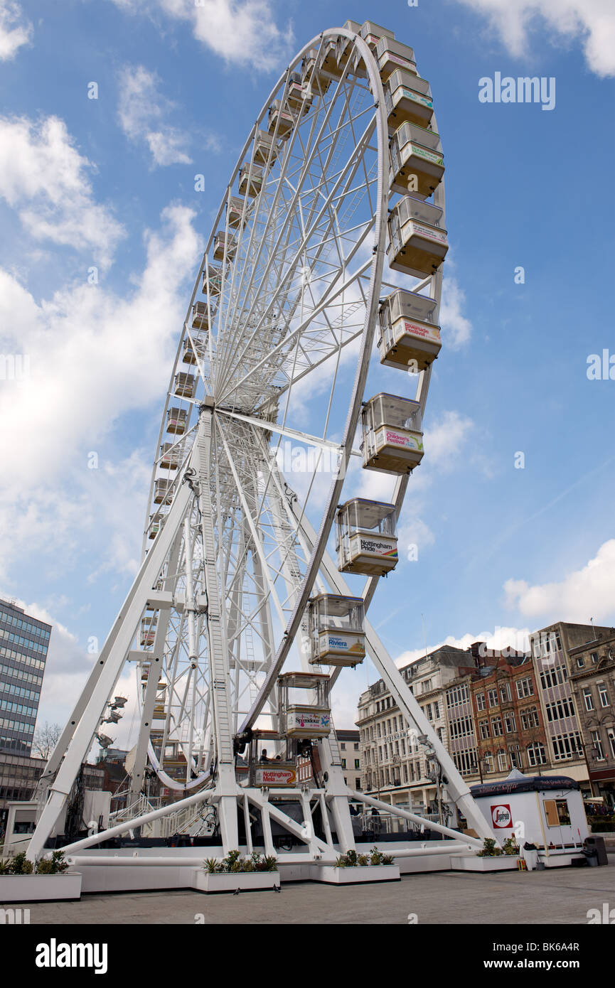 Ferris Wheel Nottingham Nottinghamshire England High Resolution Stock ...