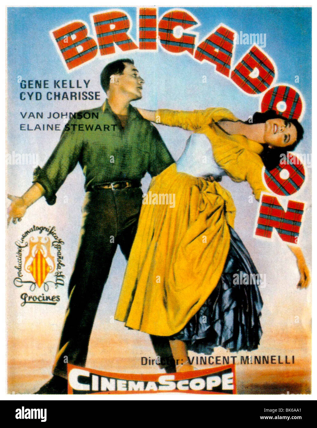 Cyd charisse brigadoon 1954 hi-res stock photography and images - Alamy