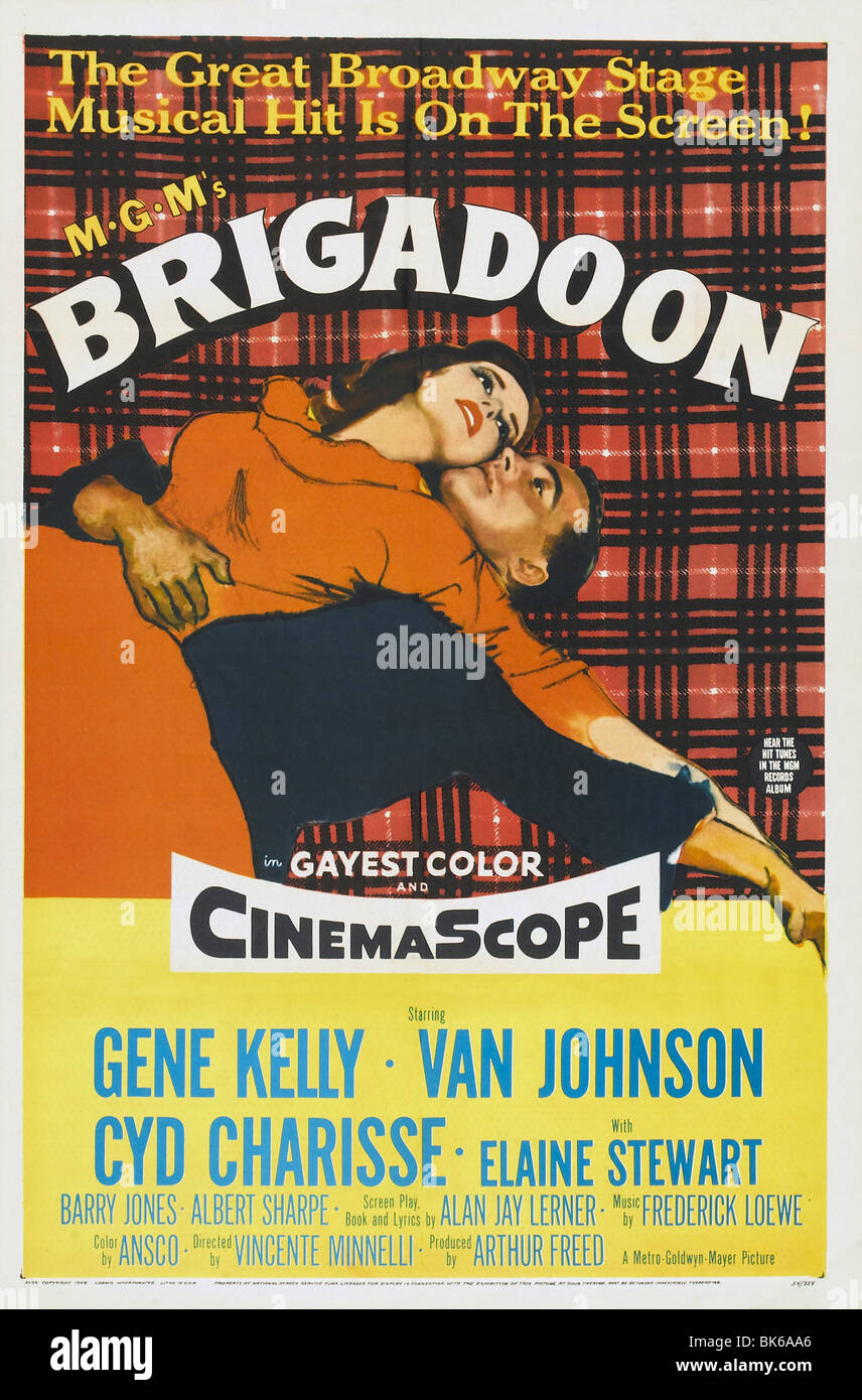 Cyd charisse brigadoon 1954 hi-res stock photography and images - Alamy