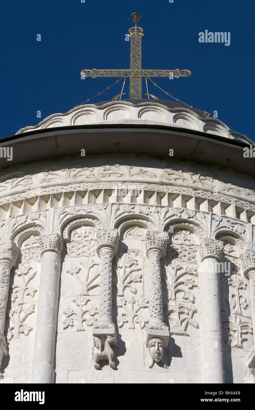 Russia,Golden Ring ,Vladimir,Cathedral of St Demetrius,1194-97 Stock ...