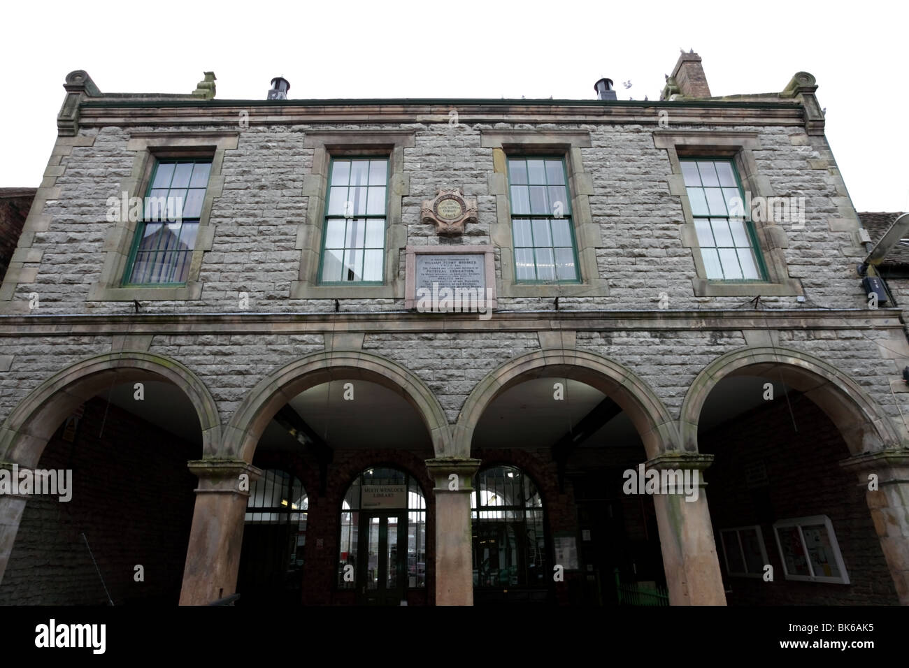 Much Wenlock Library,situated in the High Street in Much Wenlock ...