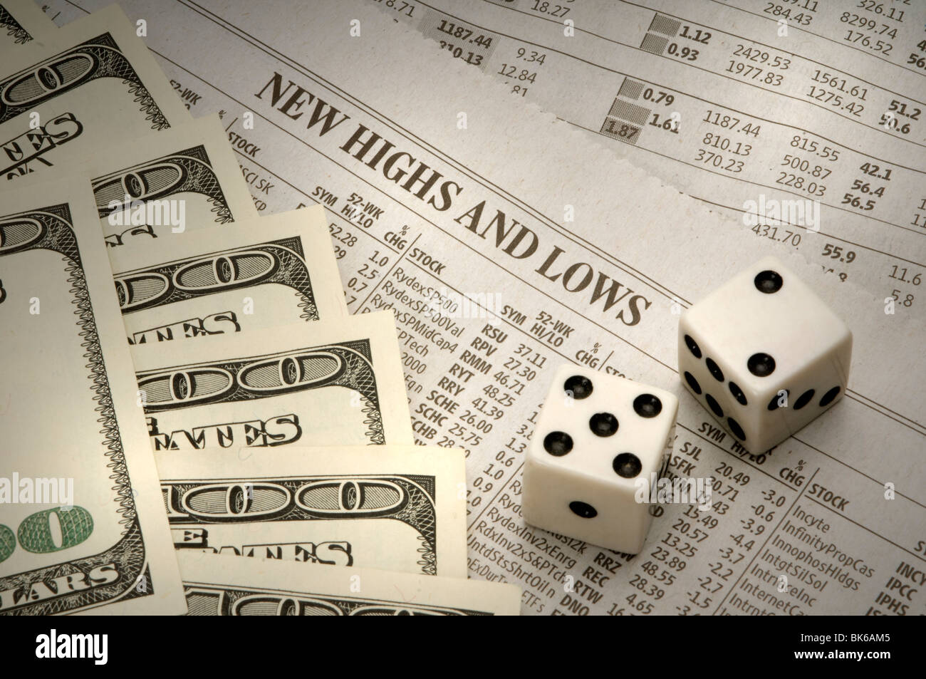 Gamble newspaper hi-res stock photography and images - Alamy