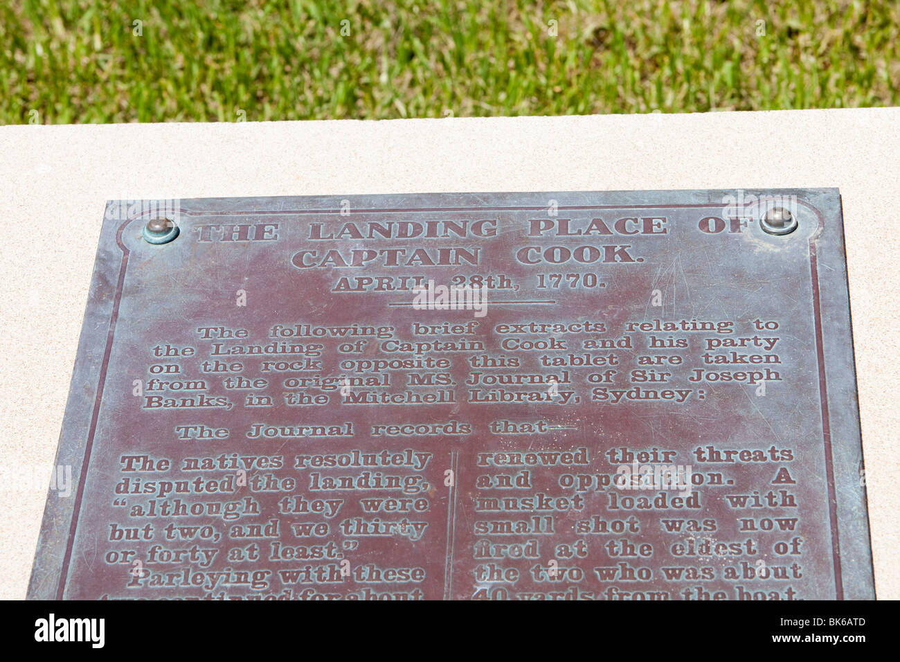 Captain cook botany bay hi-res stock photography and images - Alamy