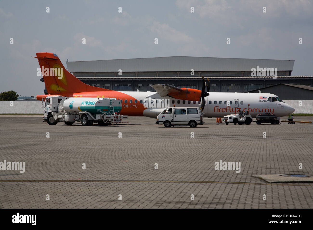 Firefly Plane kual Lumpur Airport Malysia KL asia Stock Photo - Alamy