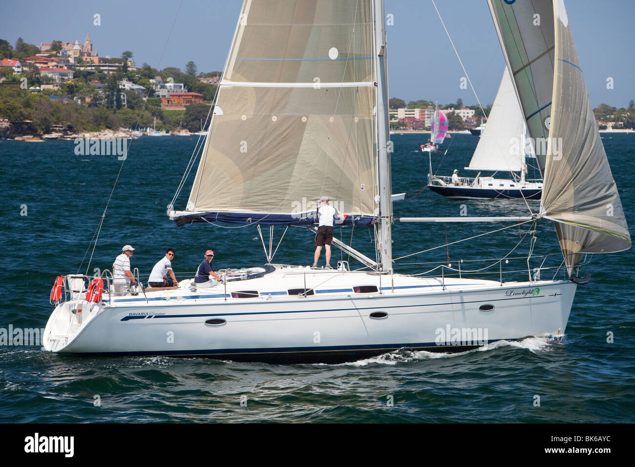 Harbour sydney boat hi-res stock photography and images - Alamy