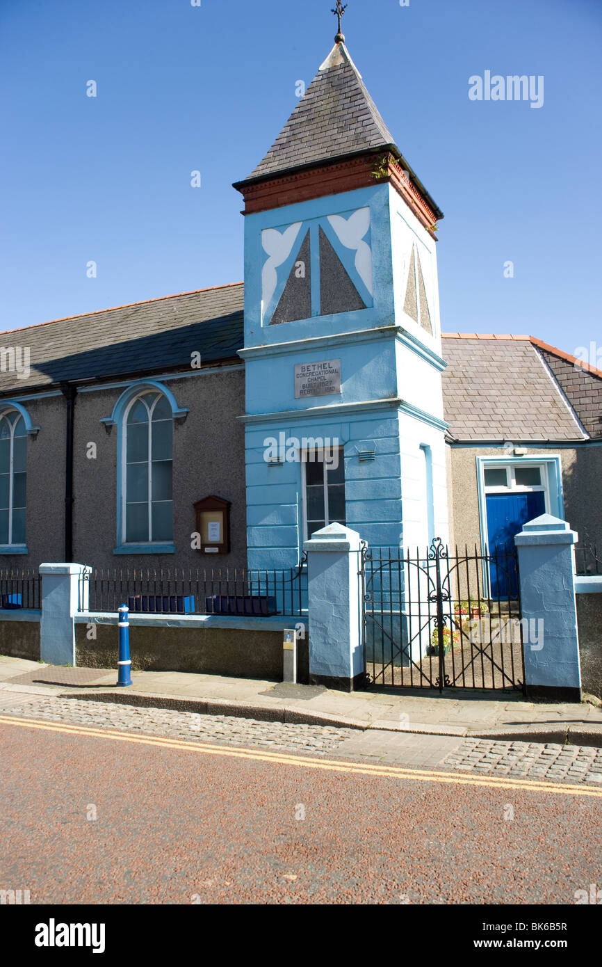 Cemaes Bethel chapel Anglesey Stock Photo - Alamy