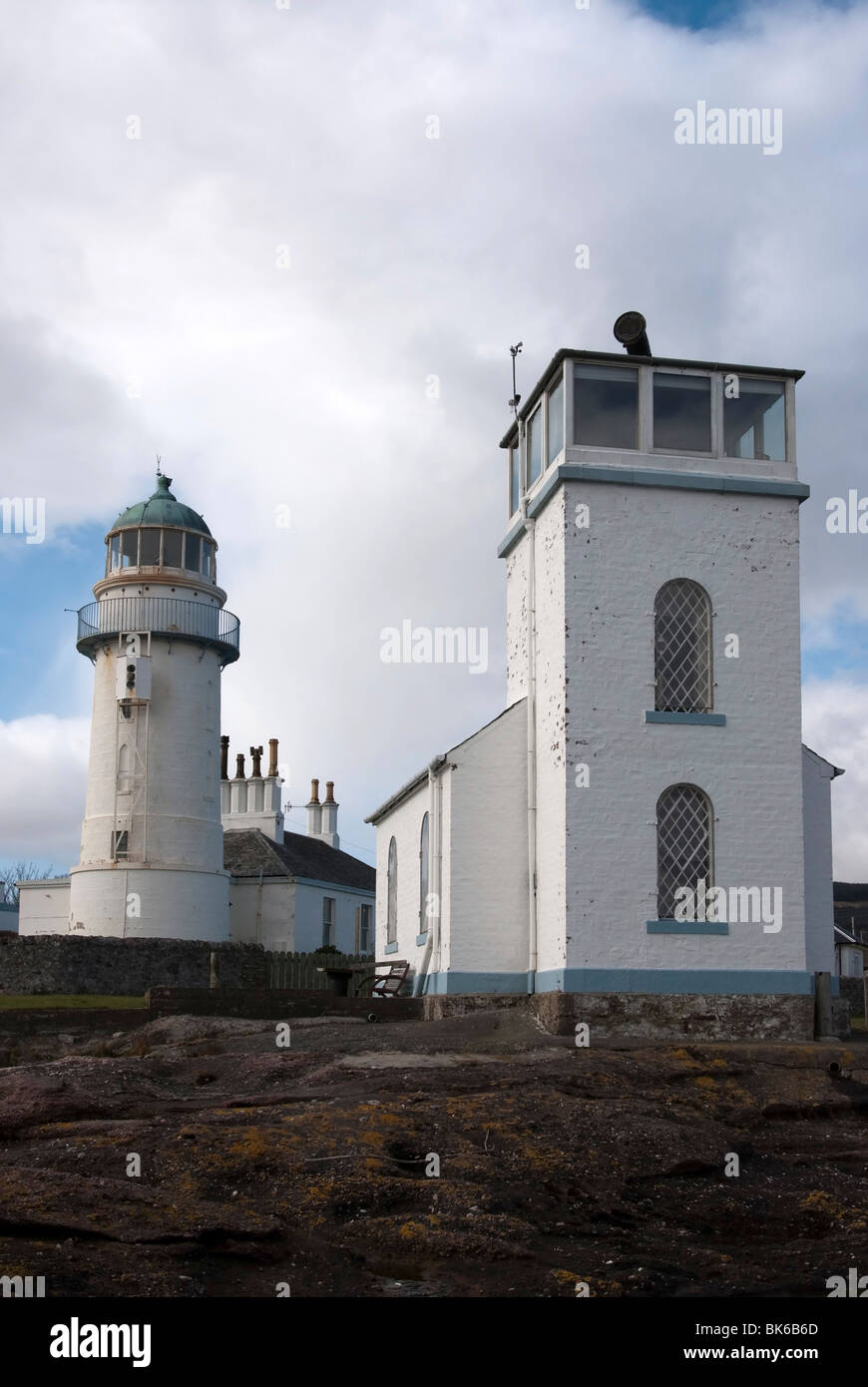 Toward Lighthouse and Foghorn House Toward Point Stock Photo - Alamy