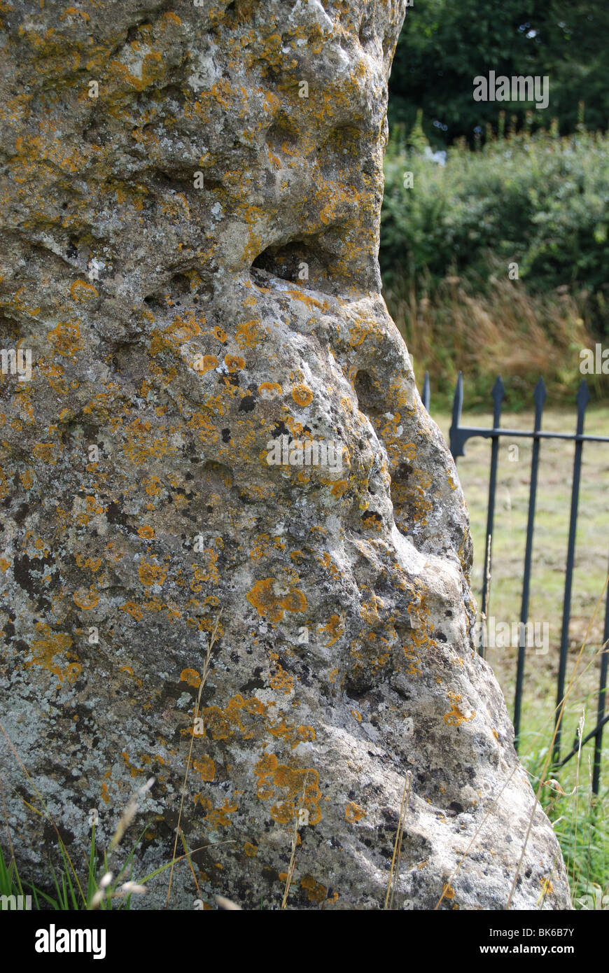 The King Stone at the Rollright stone circle near Long Compton in ...