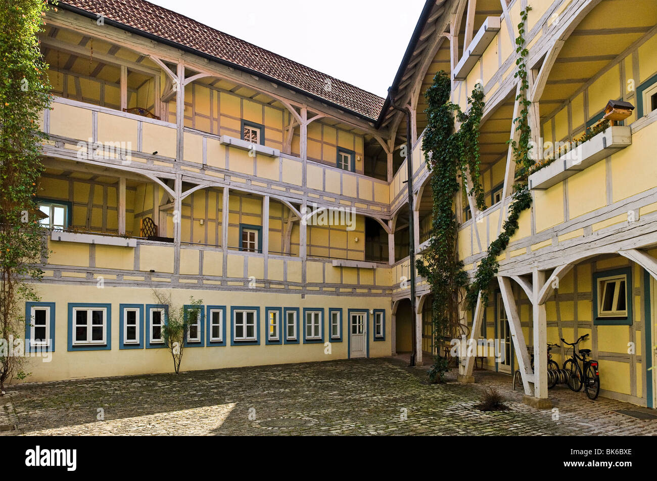 Historical city of Hildburghausen Thuringia Stock Photo - Alamy