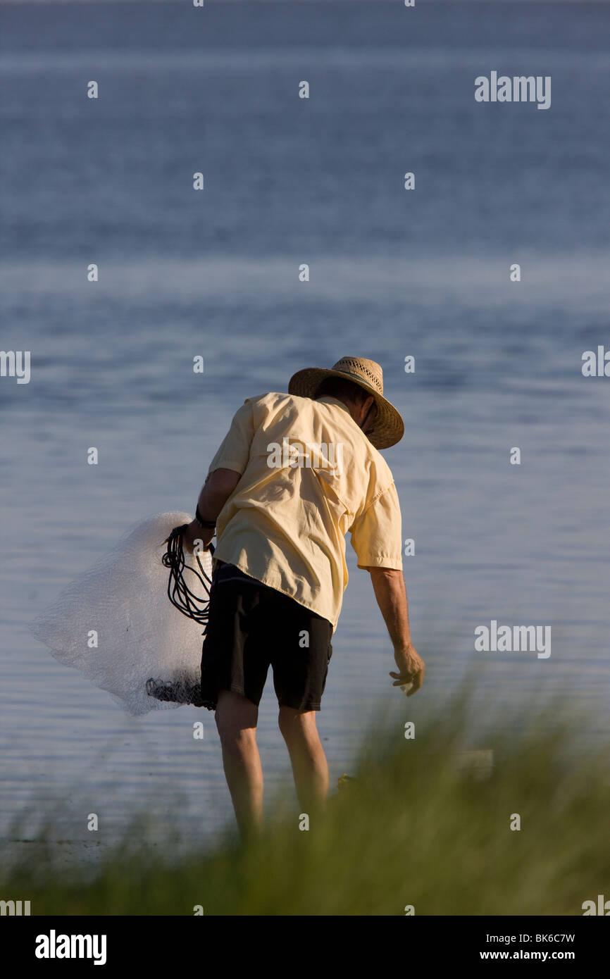 Beachcomber in Florida Stock Photo - Alamy