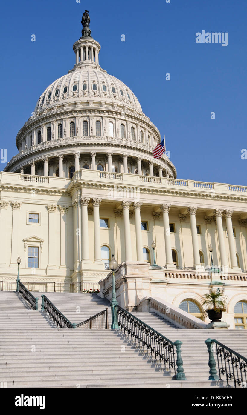 Capital building washington dc steps hi-res stock photography and ...