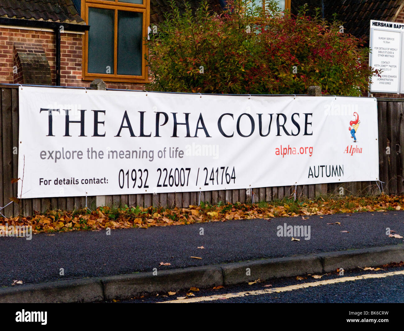 Alpha course hi-res stock photography and images - Alamy