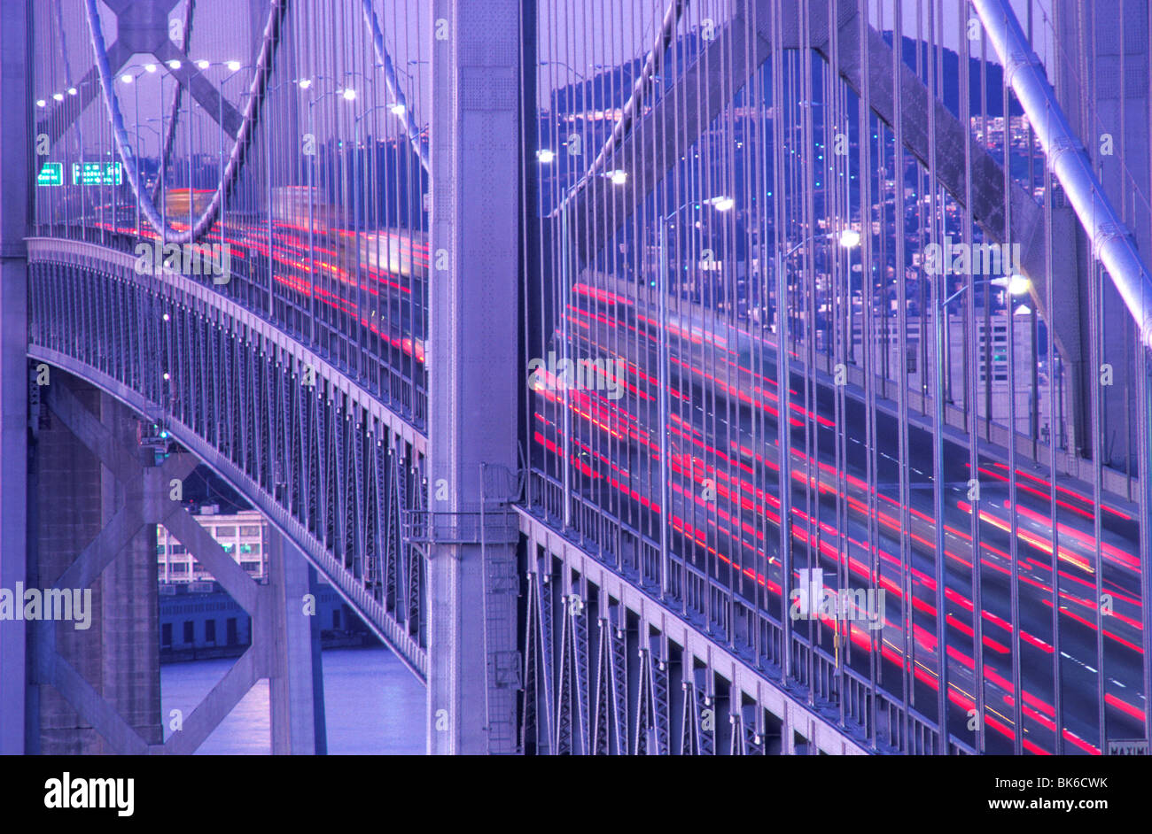 Streaked car lights hi-res stock photography and images - Alamy