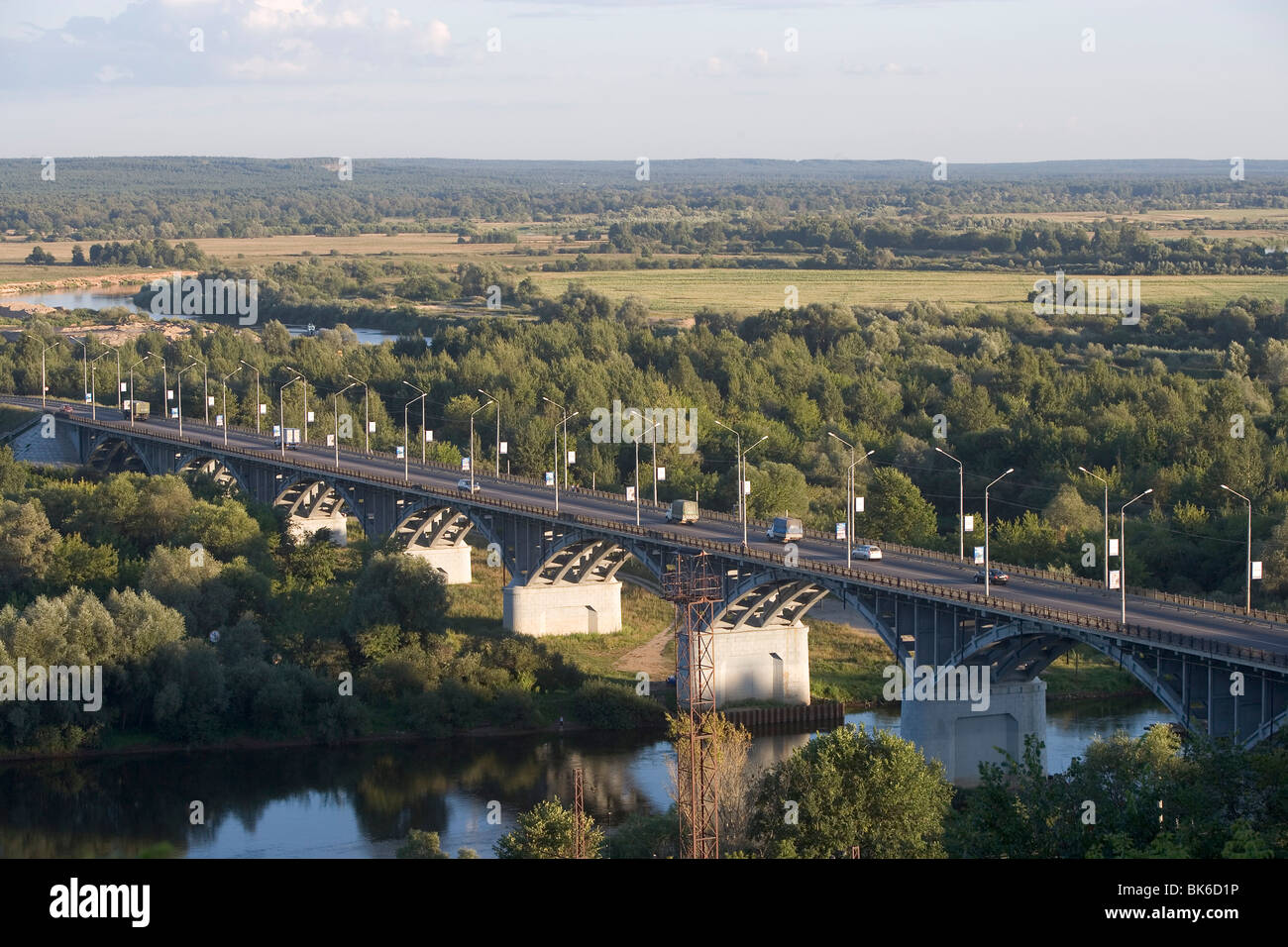 Russia,Golden Ring ,Vladimir,bridge Stock Photo - Alamy